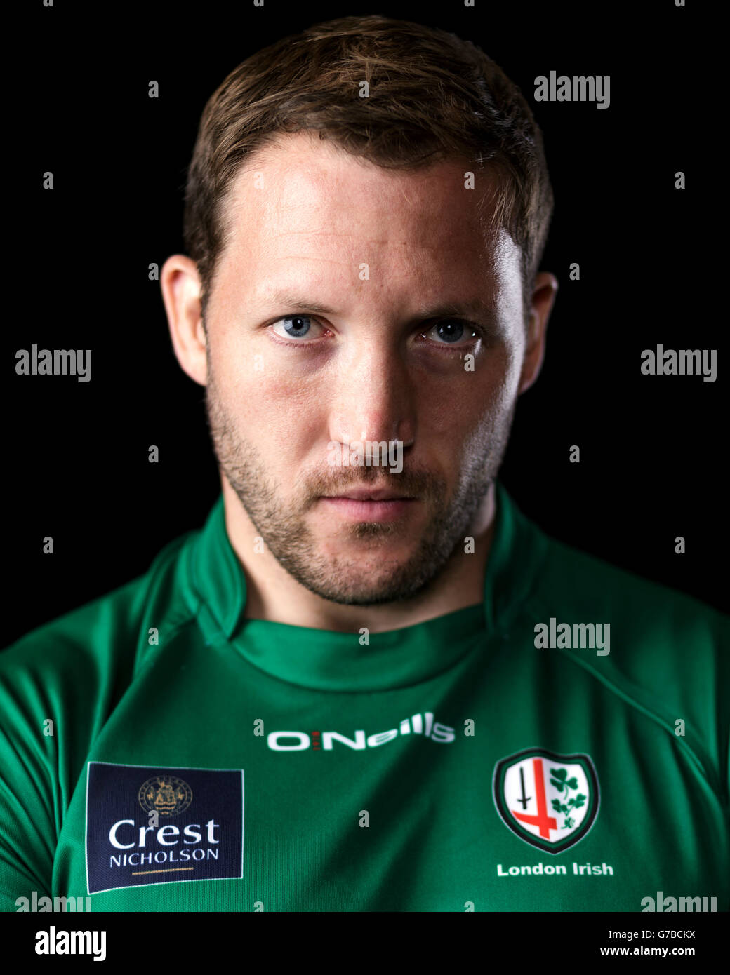 London Irish's George Skivington during the launch of the new Aviva ...