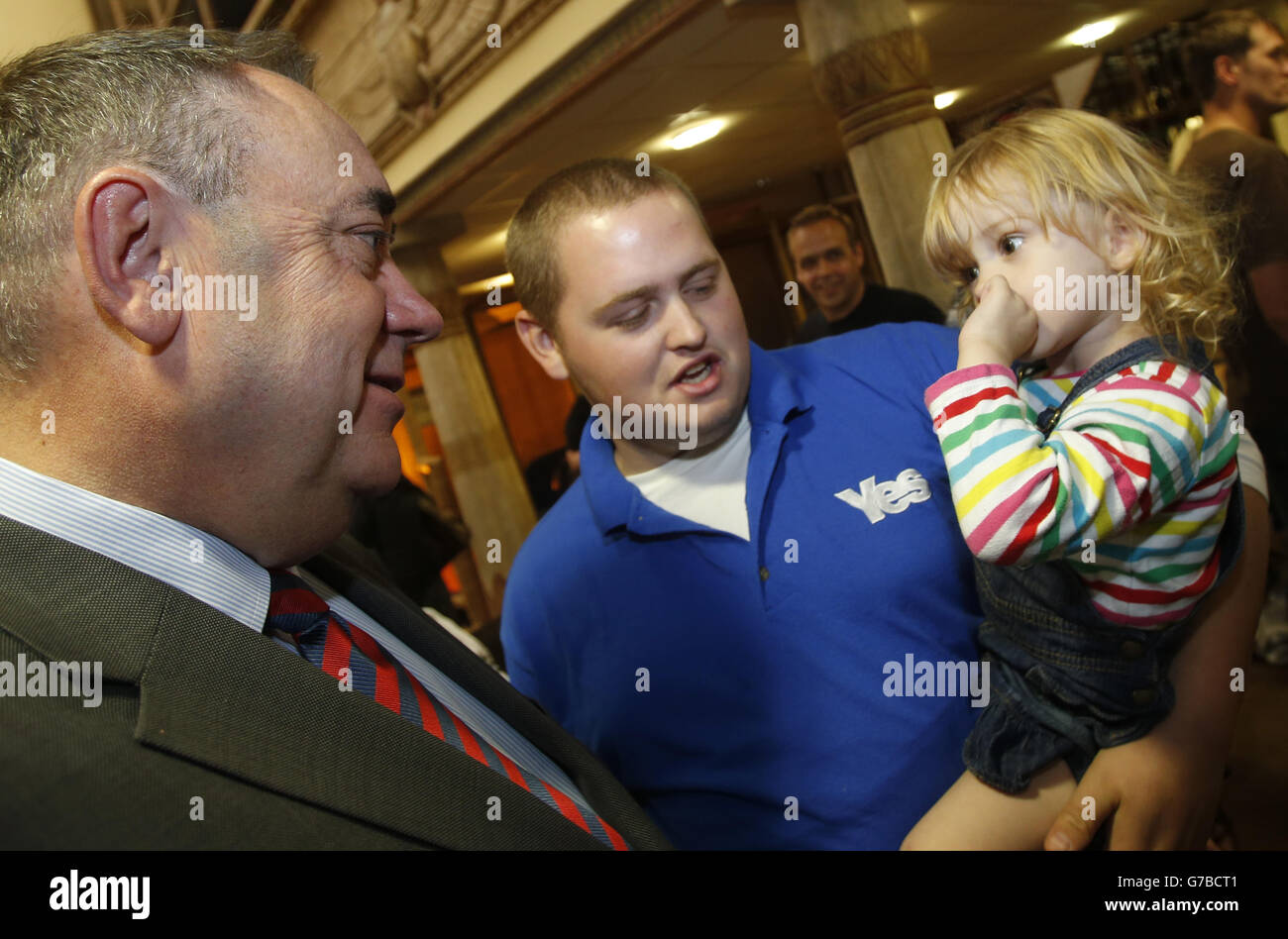 First Minister Alex Salmond visits Time Twisters Indoor Activity Park ...