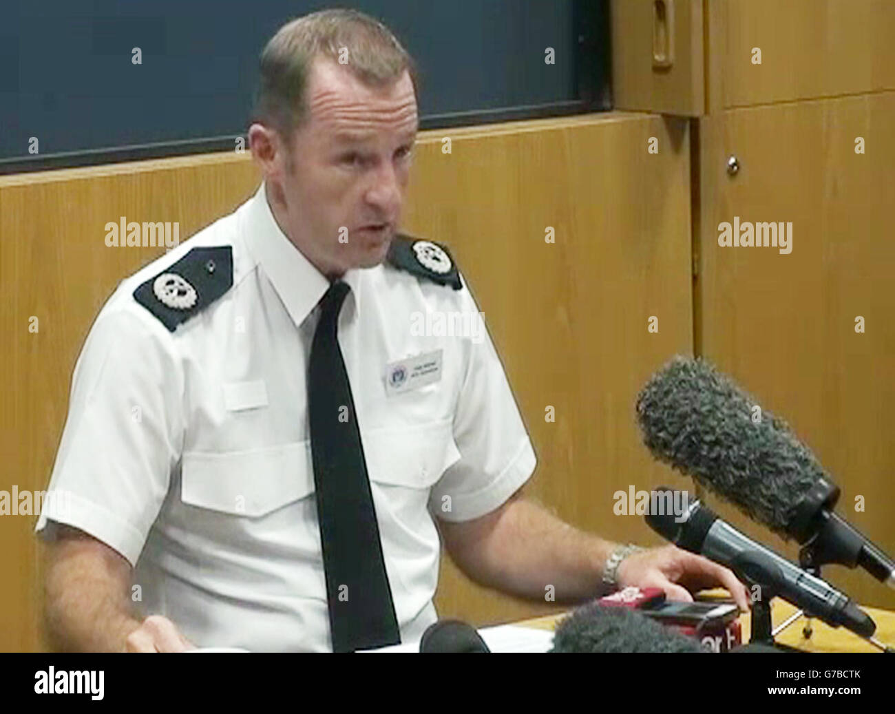Screengrab taken of Hampshire Constabulary Assistant Chief Constable ...
