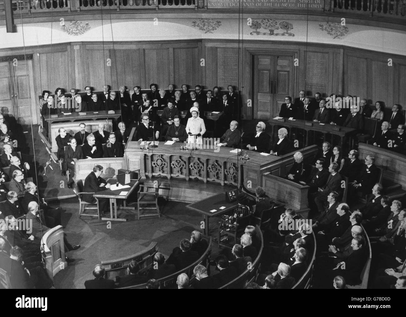 Religion - General Synod of the Church of England - Westminster Stock ...