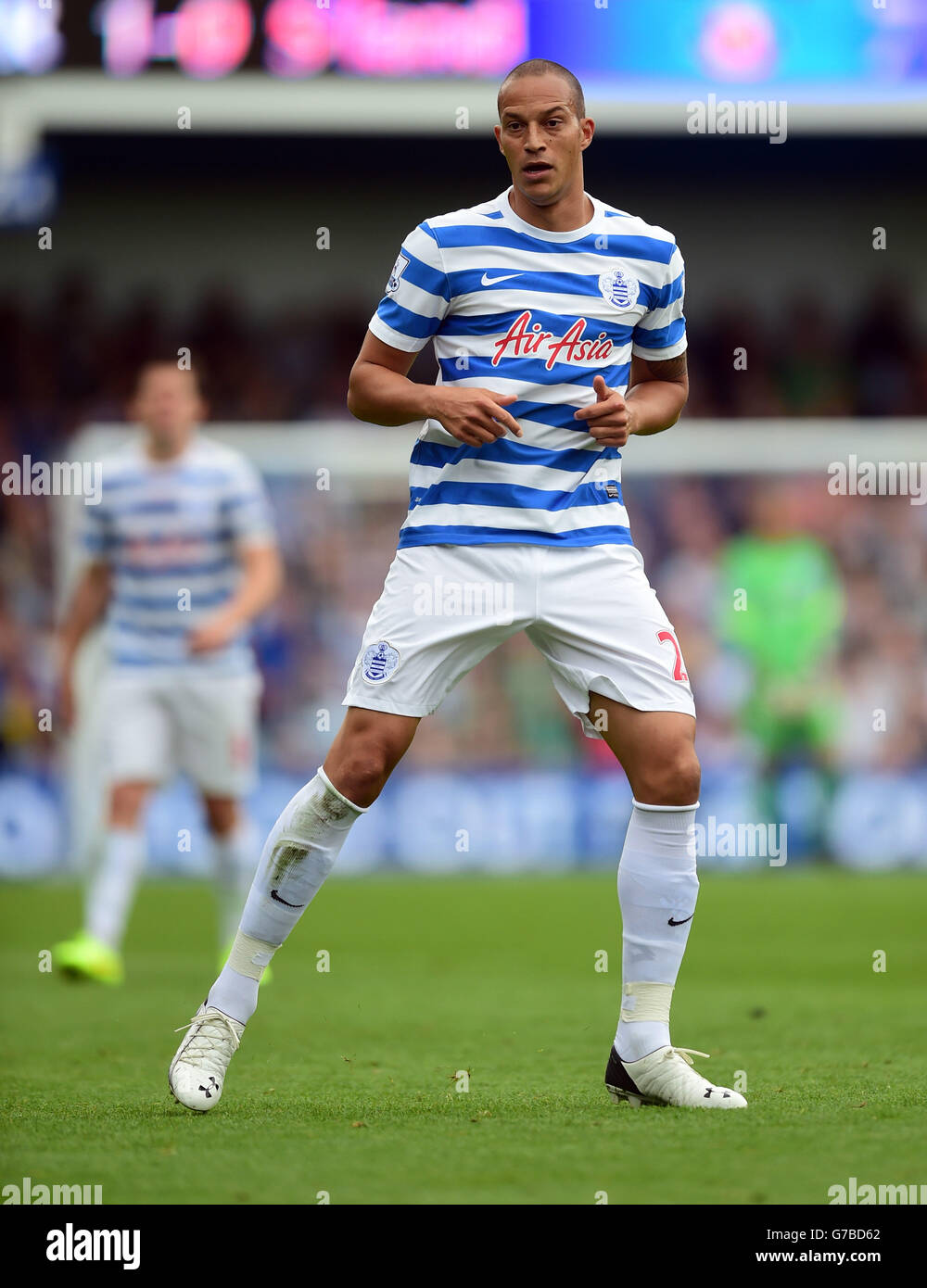 Queens Park Rangers' Bobby Zamora during the Barclays Premier League ...