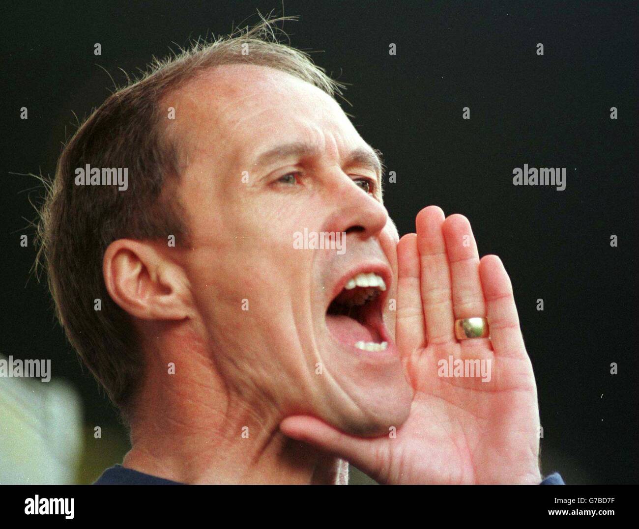 Soccer. Phil Neal, Manchester City Assistant manager Stock Photo - Alamy