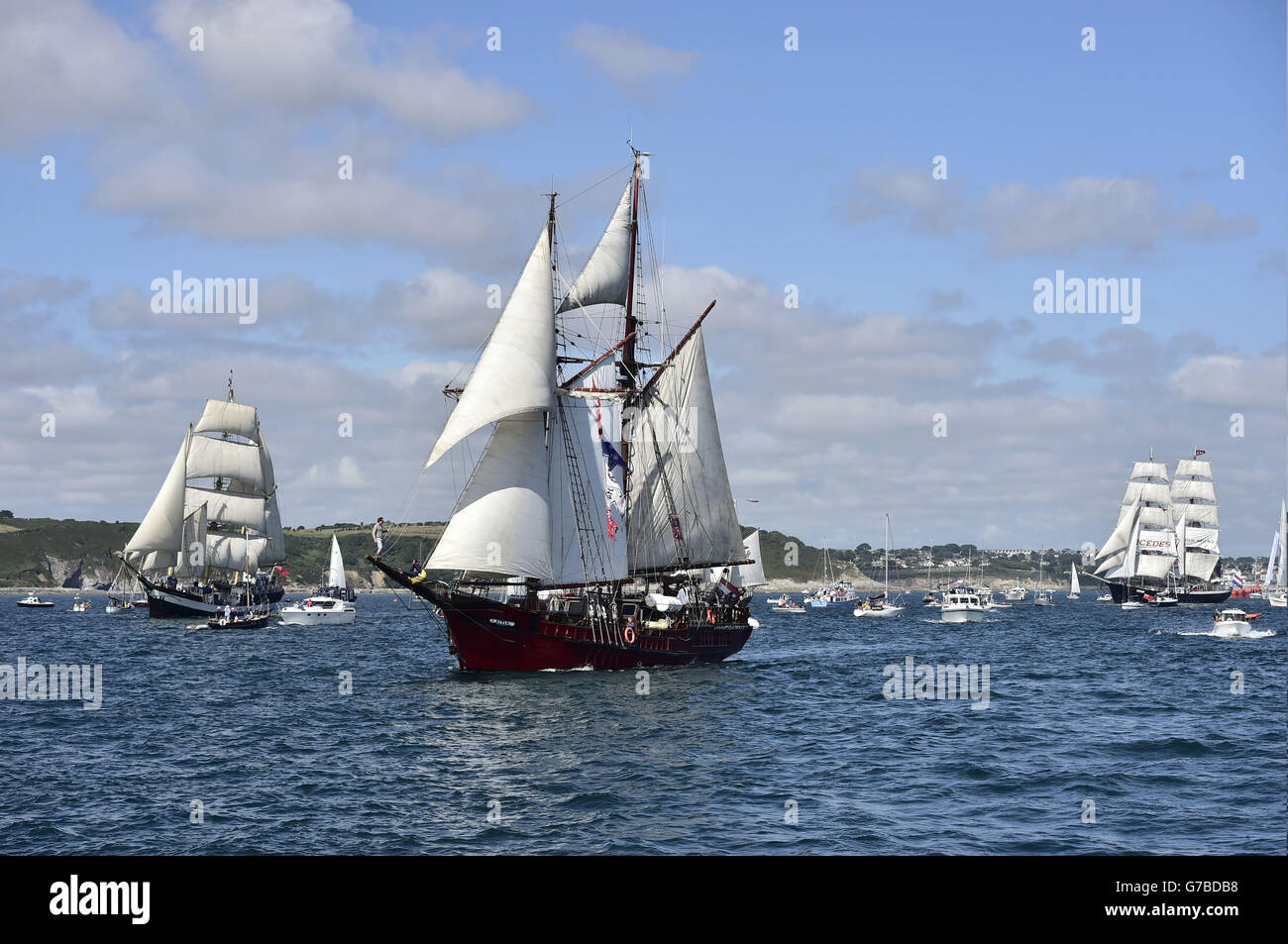 Tall ships Regatta Stock Photo - Alamy