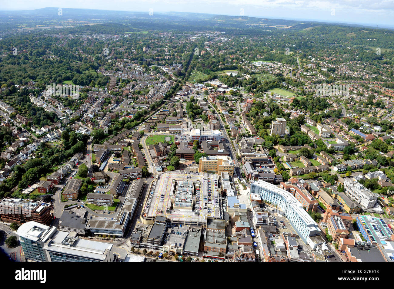 Redhill aerial hi-res stock photography and images - Alamy