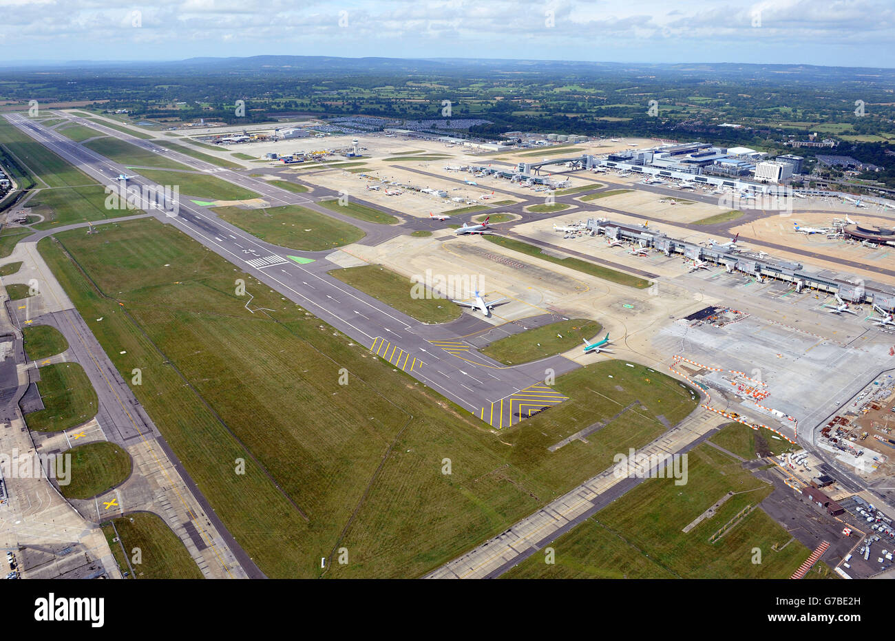 Gatwick Aerial View High Resolution Stock Photography and Images - Alamy