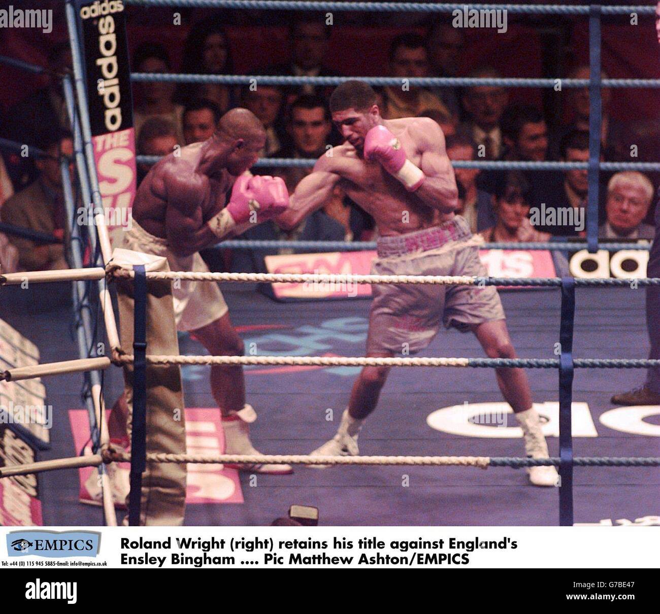 WBO Light Middleweight Championship of the World Stock Photo - Alamy