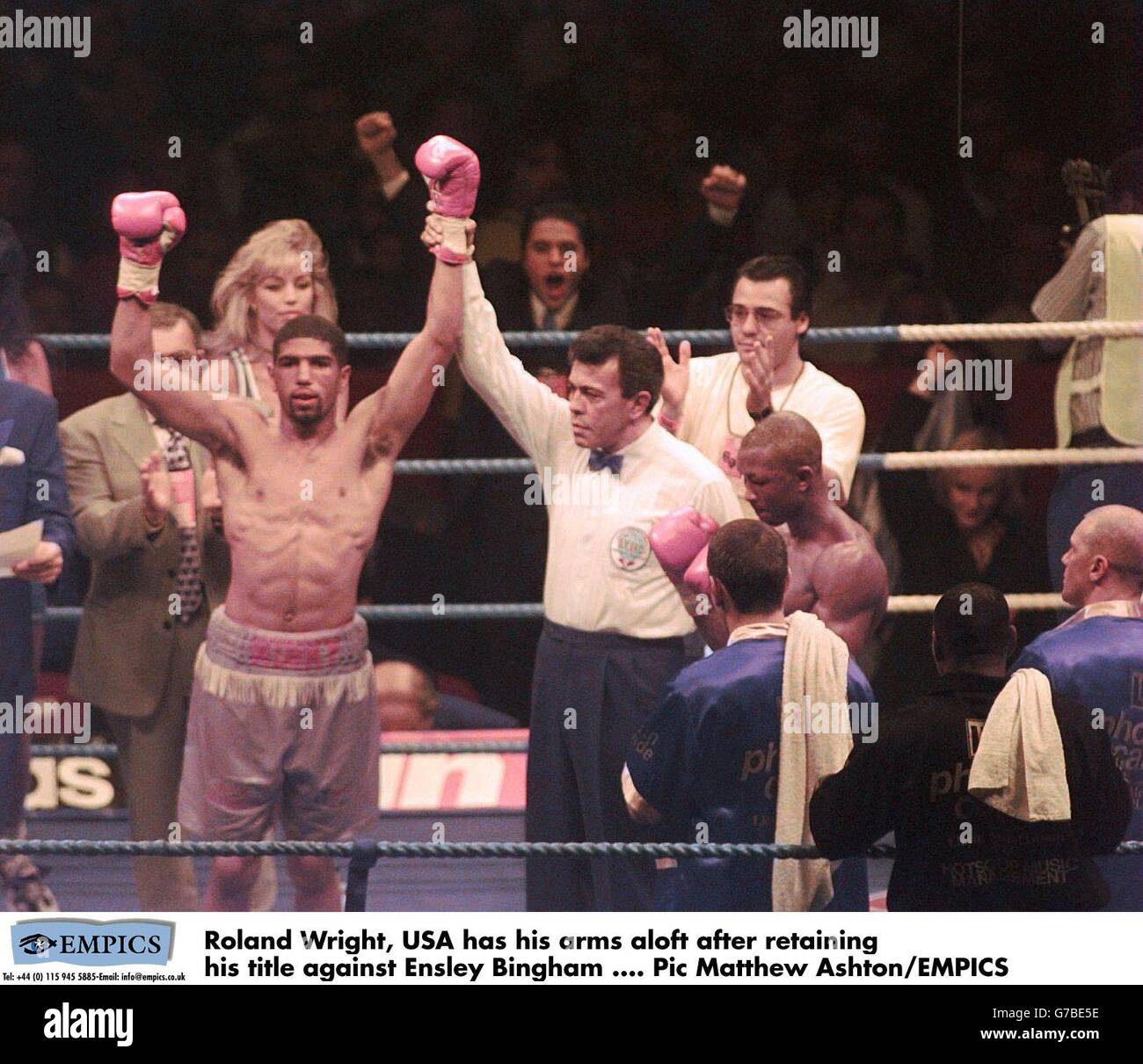 WBO Light Middleweight Championship of the World Stock Photo - Alamy