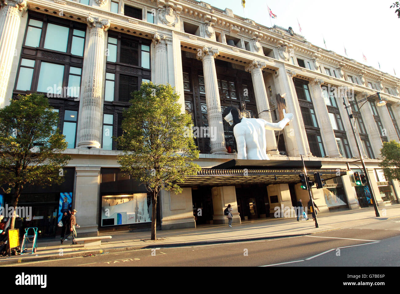 Rick Owens statue installation Stock Photo - Alamy