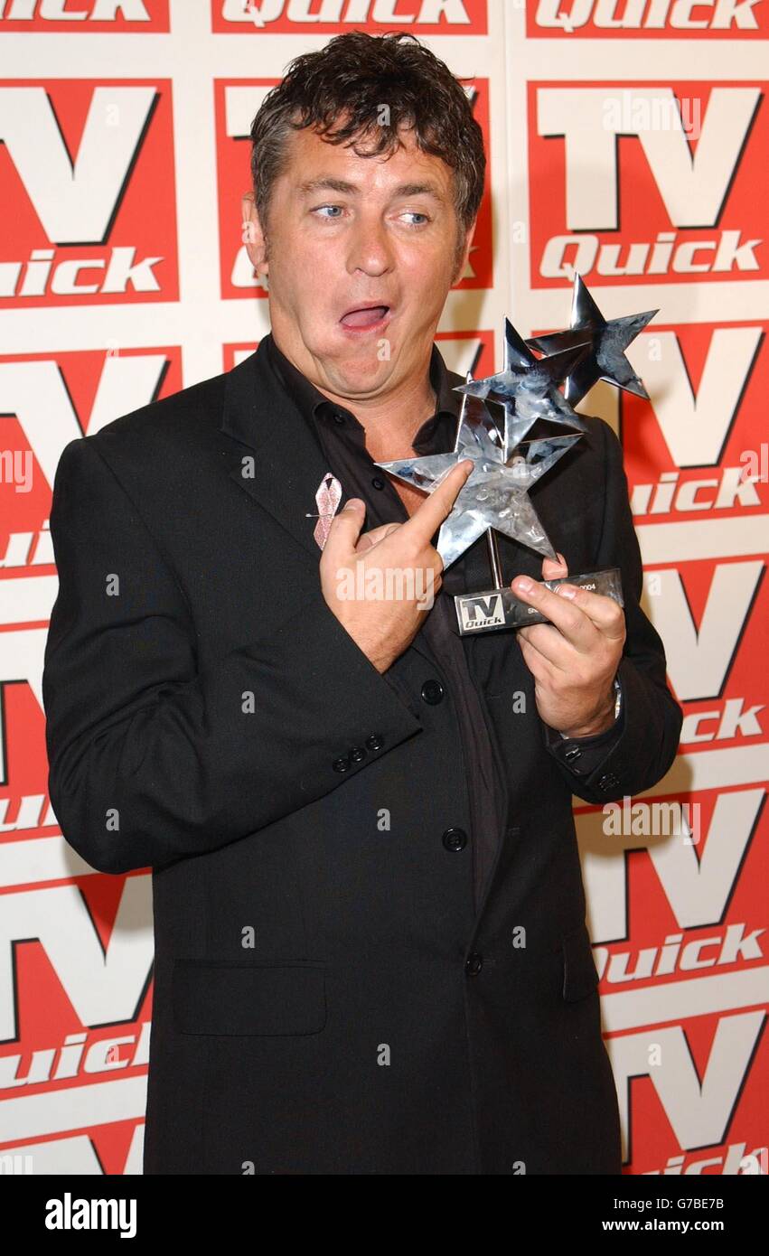 Shane Richie with his Best Soap Actor award during the eighth annual TV ...