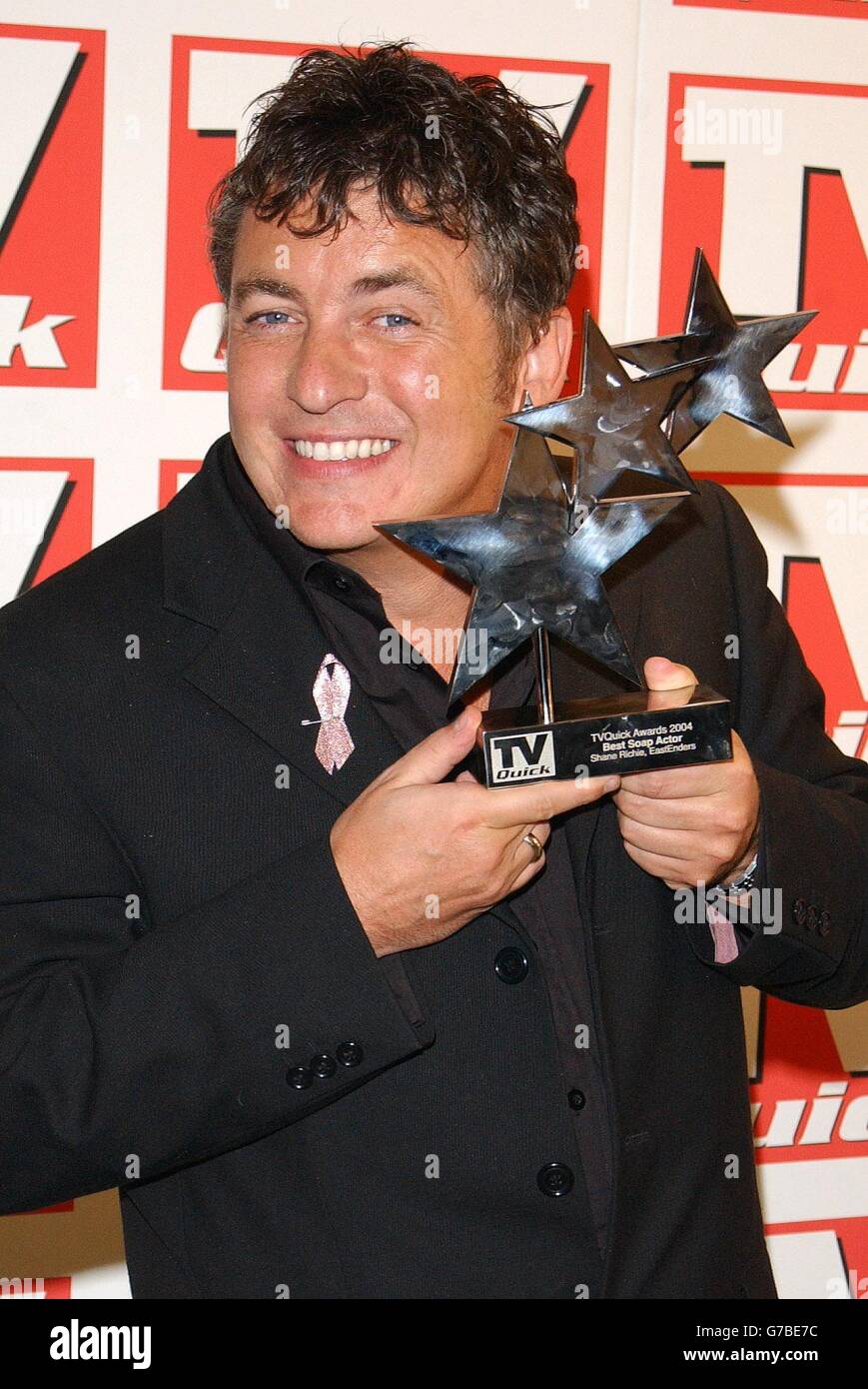 Shane Richie with his Best Soap Actor award during the eighth annual TV ...