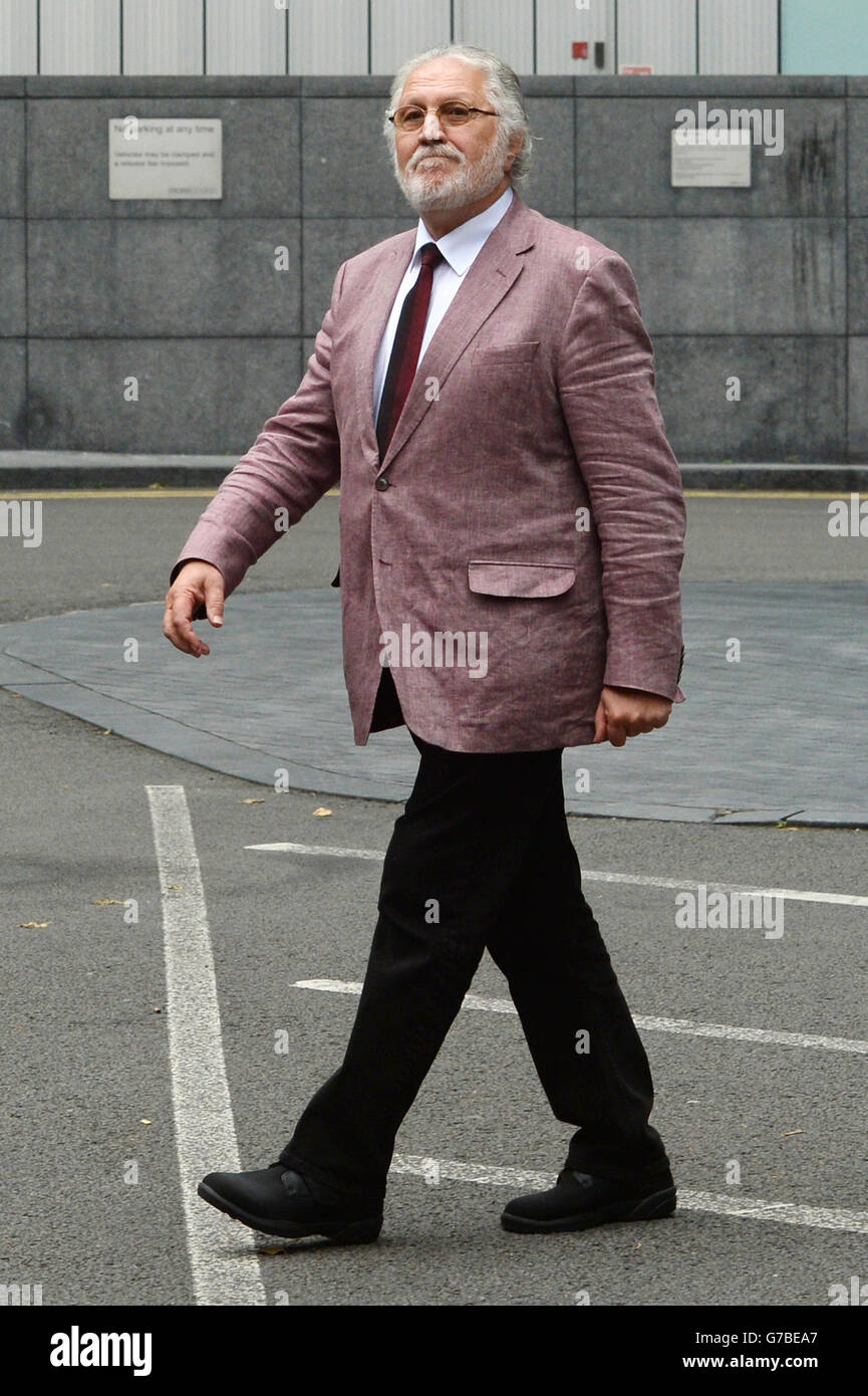 Dave Lee Travis court case Stock Photo - Alamy