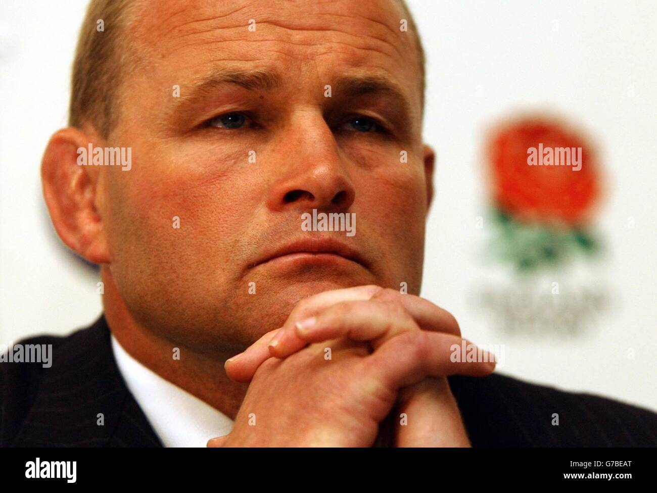 Andy Robinson, the new acting Head Coach of the England Rugby team sets ...