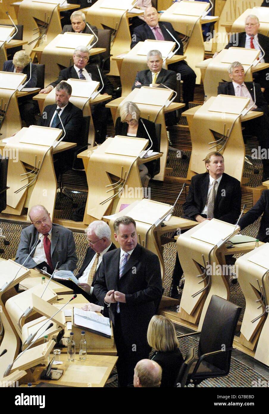 Scottish Parliament open Stock Photo - Alamy
