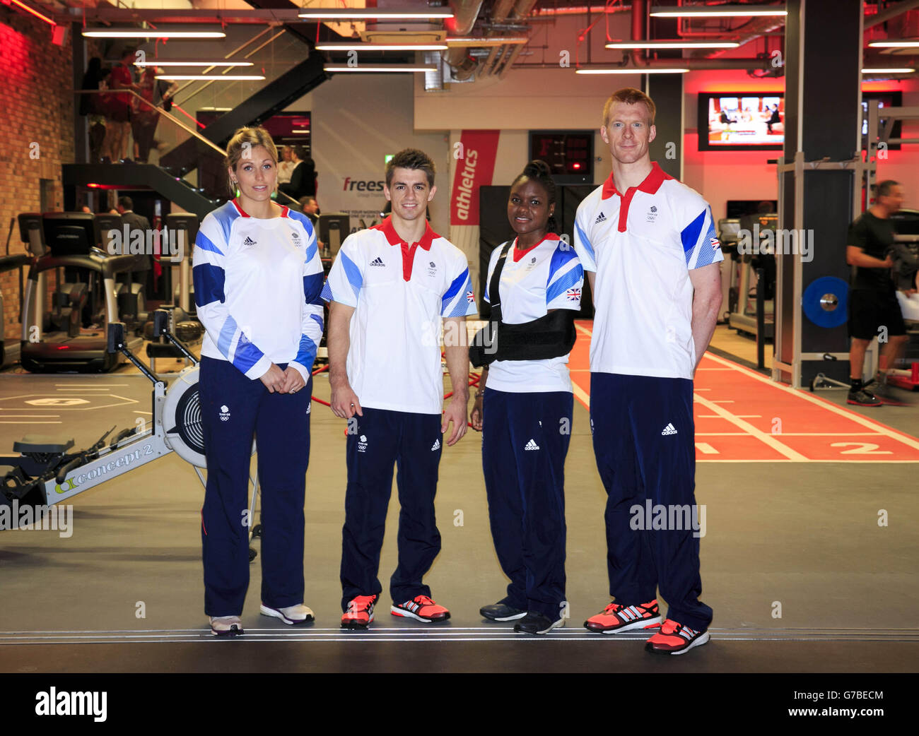 Olympic gold medal winners Gemma Gibbons, Max Whitlock, Ed Clancy and ...