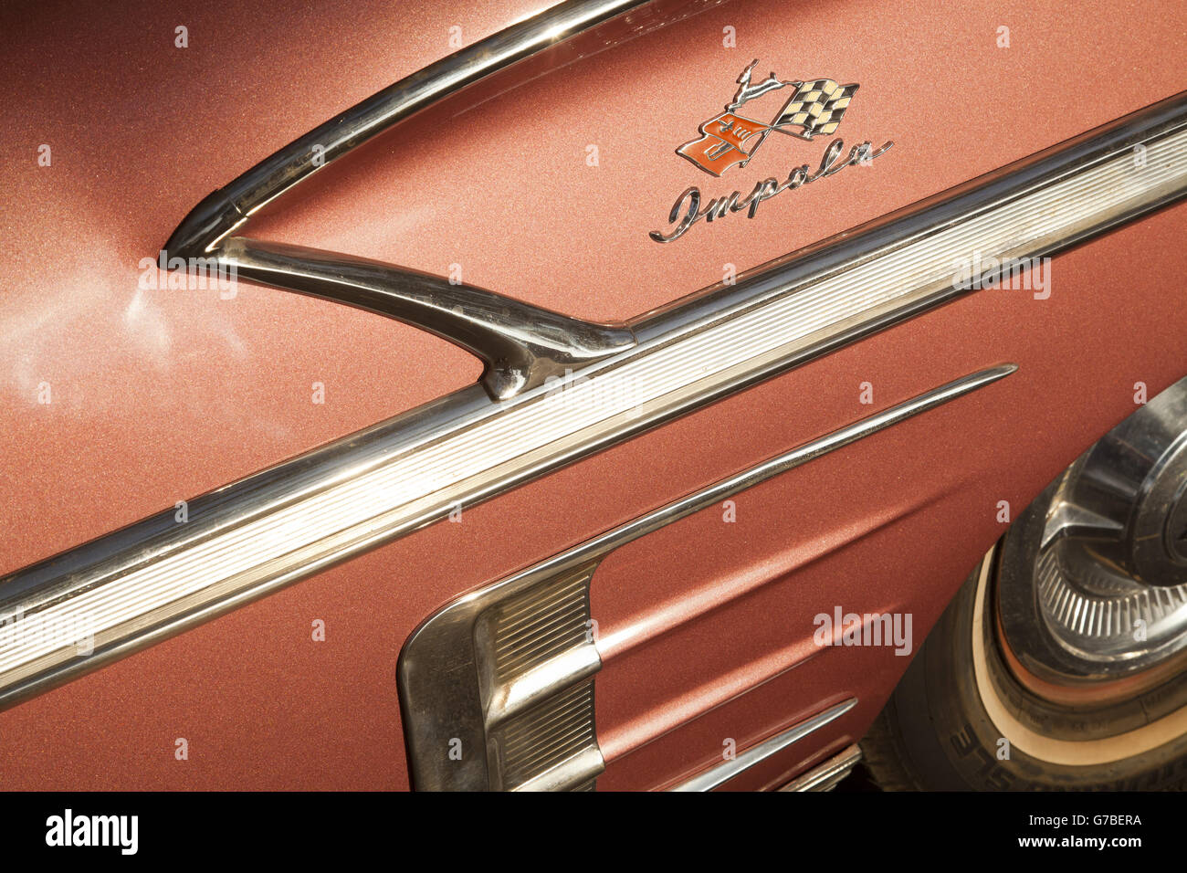 Impala - a classic car Stock Photo - Alamy