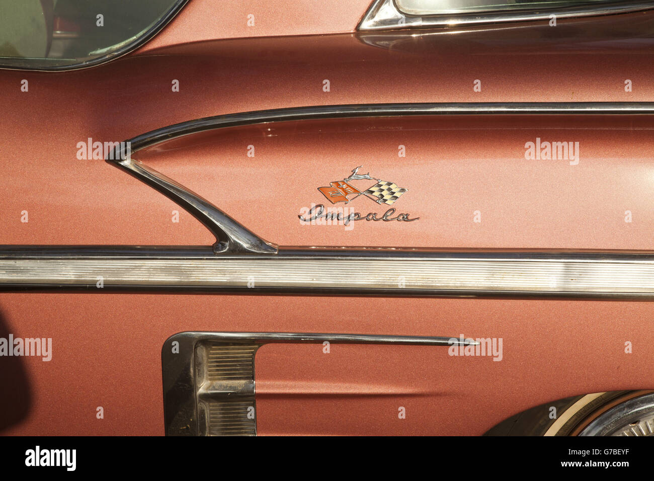 Impala - a classic car Stock Photo - Alamy