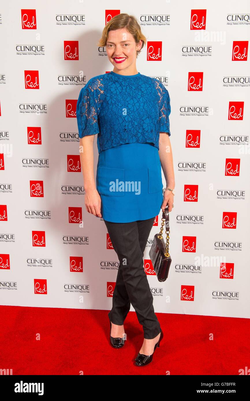 Camilla Rutherford arriving for the Red Magazine Women of the Year ...