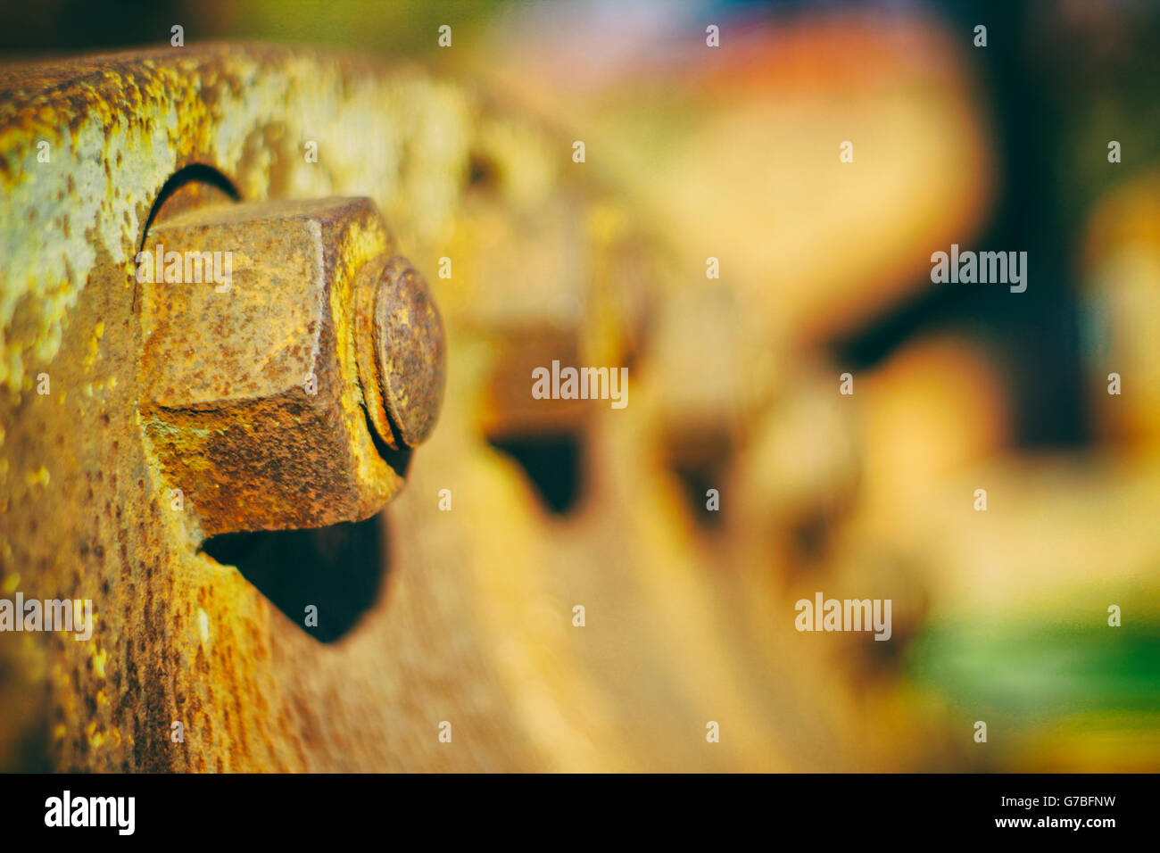 Nut nuts rusty hi-res stock photography and images - Alamy