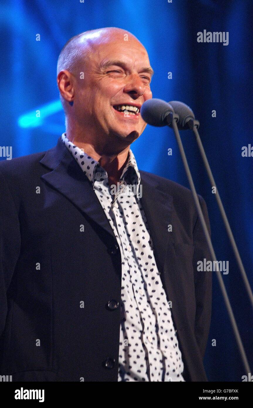 Brian Eno during the Mercury Music Prize at Grosvenor House in London's ...