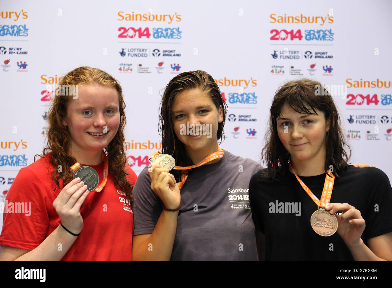 Medal Ceremony For The Girls 200m High Resolution Stock Photography and ...