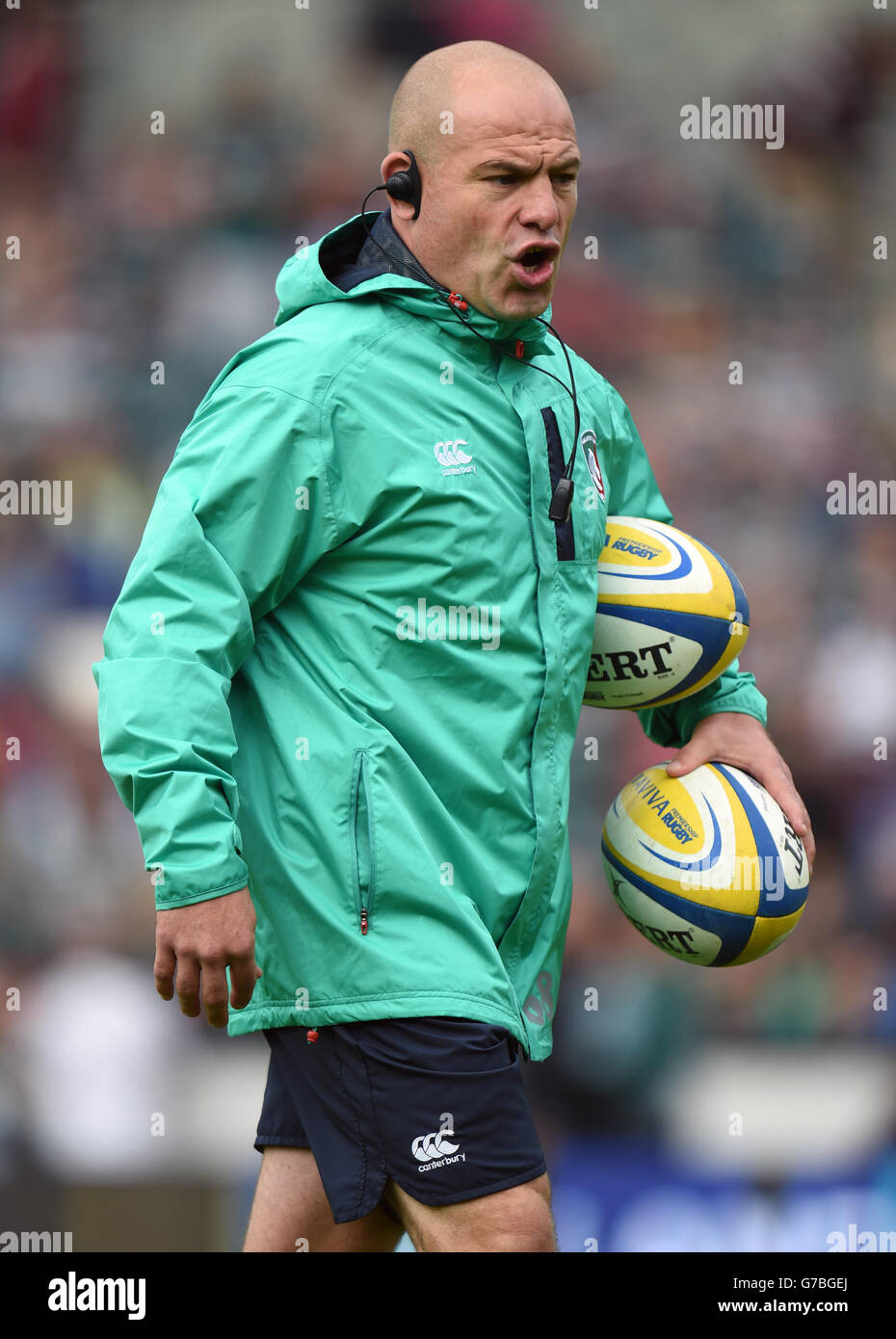 Leicester Tigers director of rugby Richard Cockerill before the Aviva ...