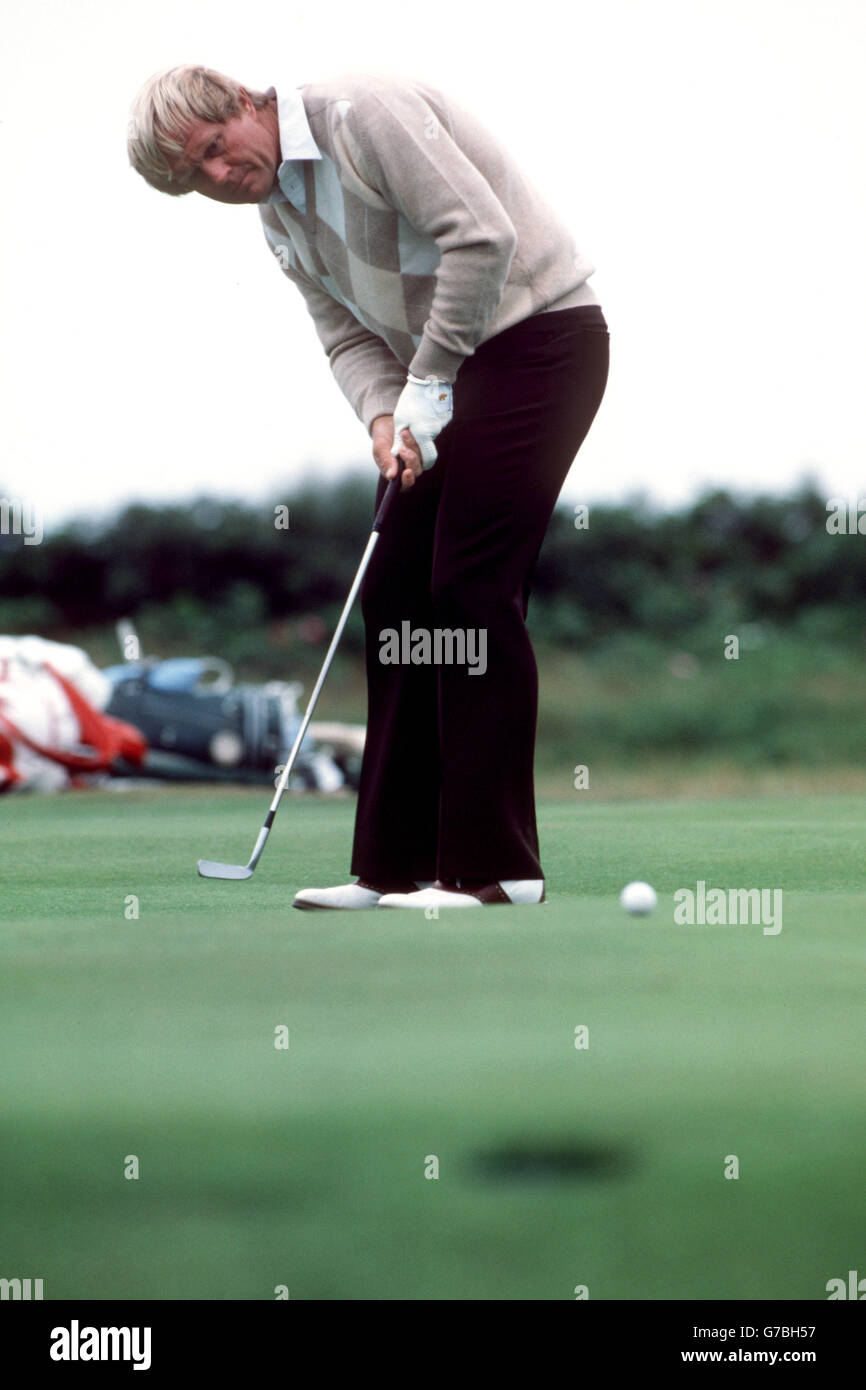 Golf - The Open Championship - Royal Troon. Jack Nicklaus, USA Stock ...