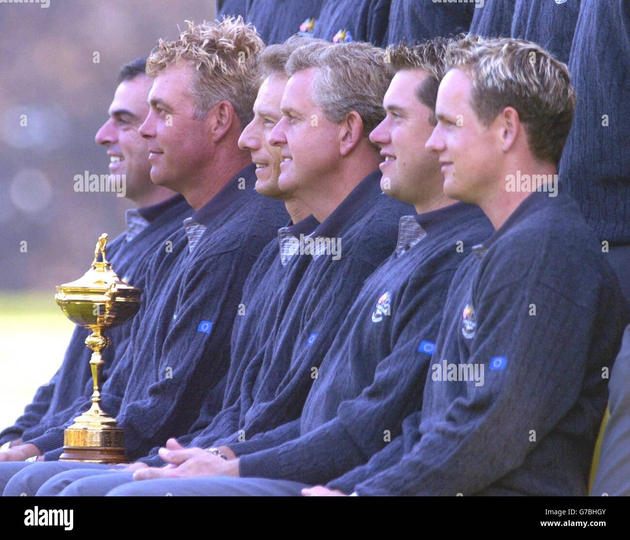 The European Ryder Cup Team 2004 Stock Photo - Alamy