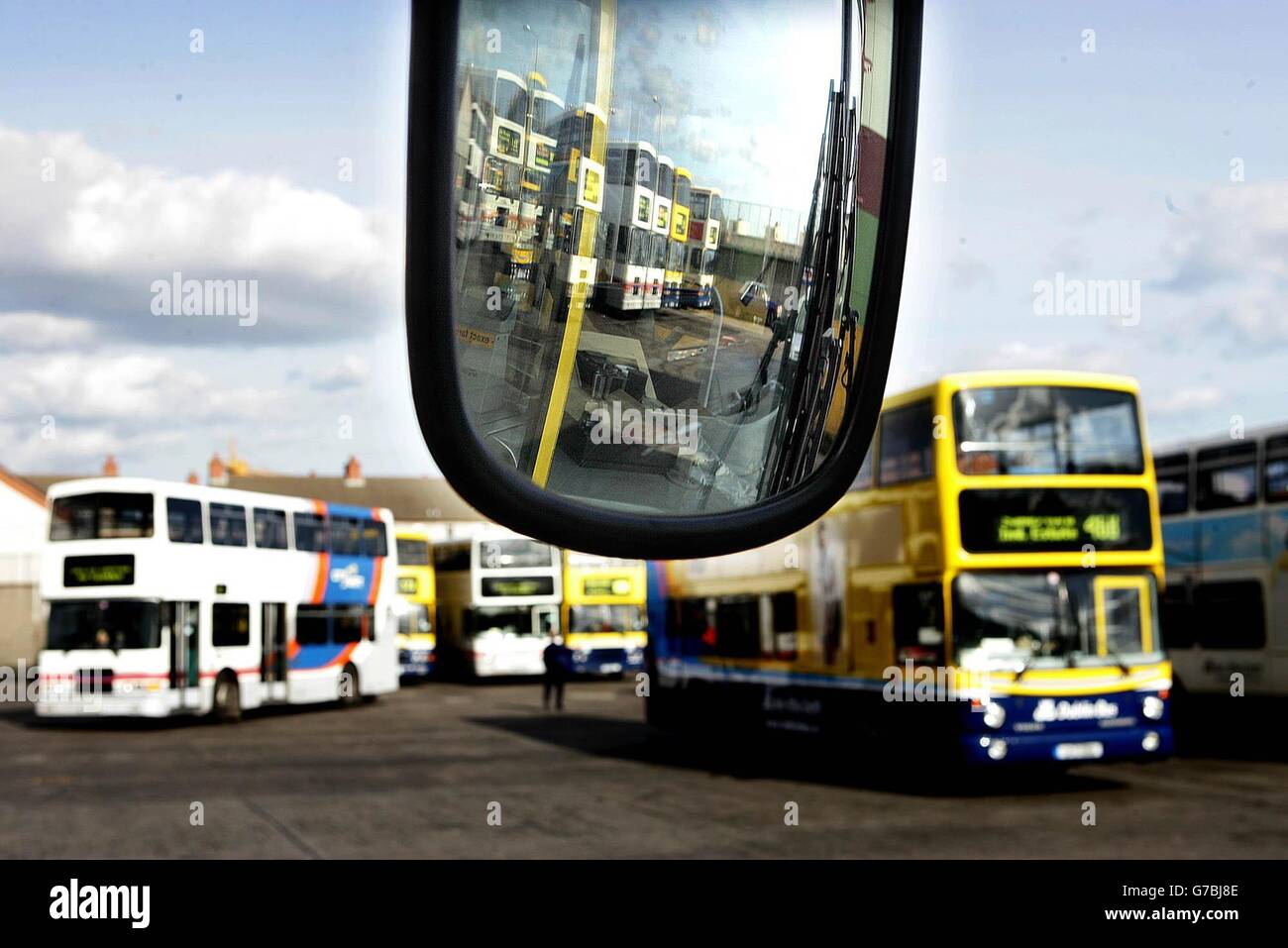 A Dublin bus as negotiations between union officials and the Department ...