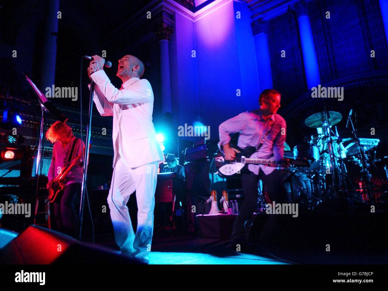 Rem secret gig at st james church hi-res stock photography and images ...
