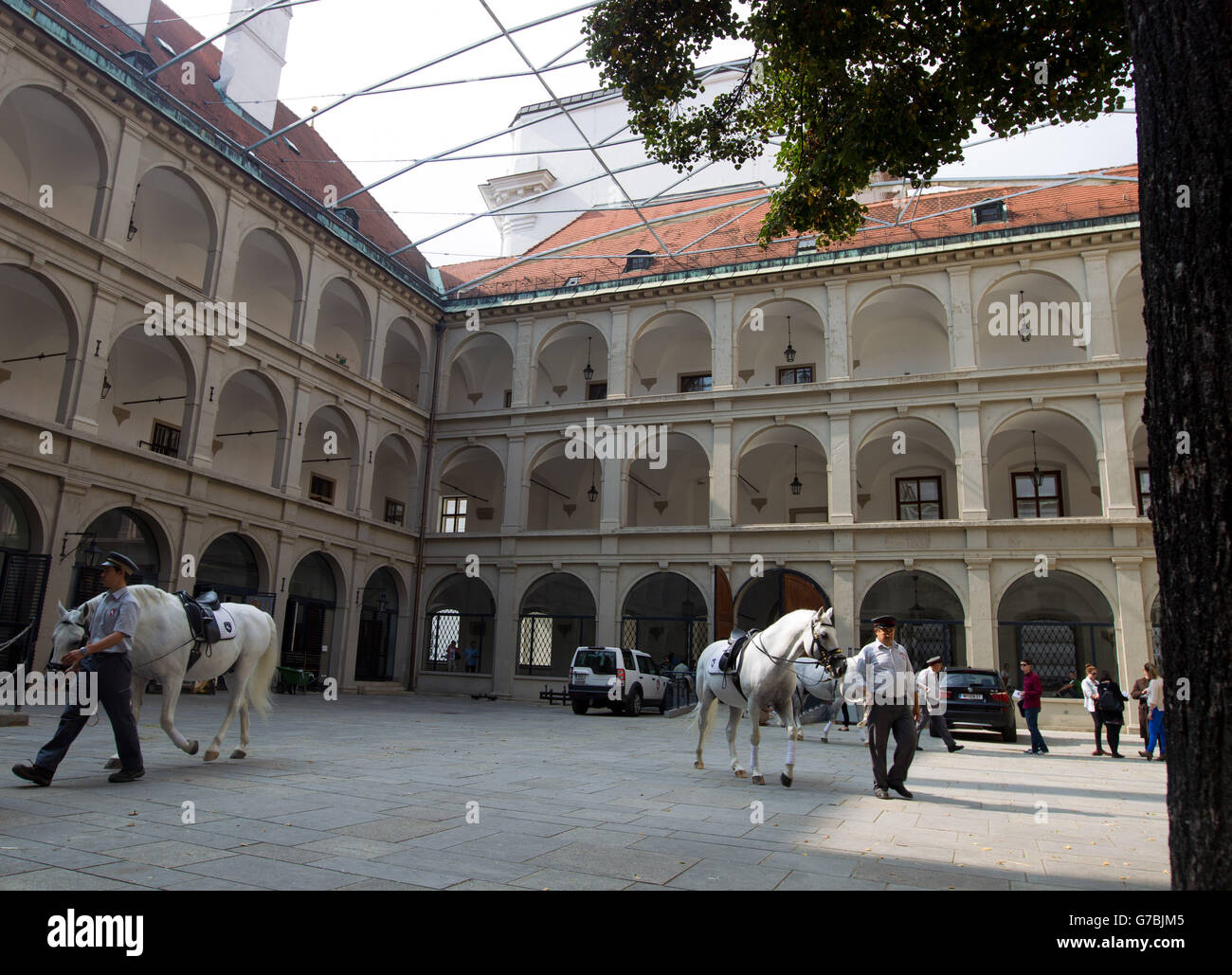 The Spanish Riding School Stock Photo - Alamy