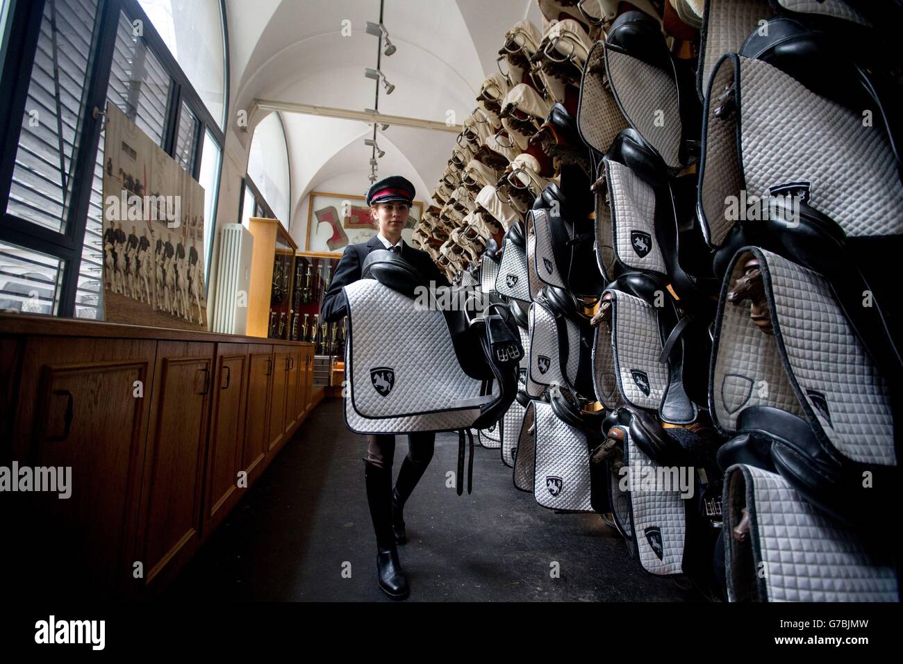 The Spanish Riding School Stock Photo - Alamy