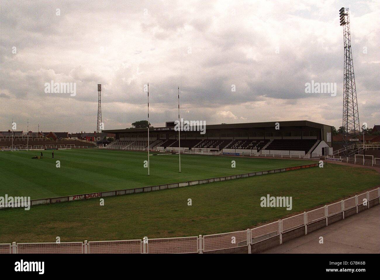 Rugby League. The Boulevard, home of Hull Rugby League Stock Photo - Alamy
