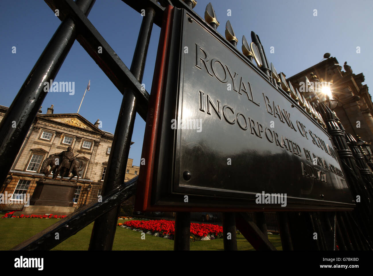 A general view of the Scottish head office of the Royal Bank of ...