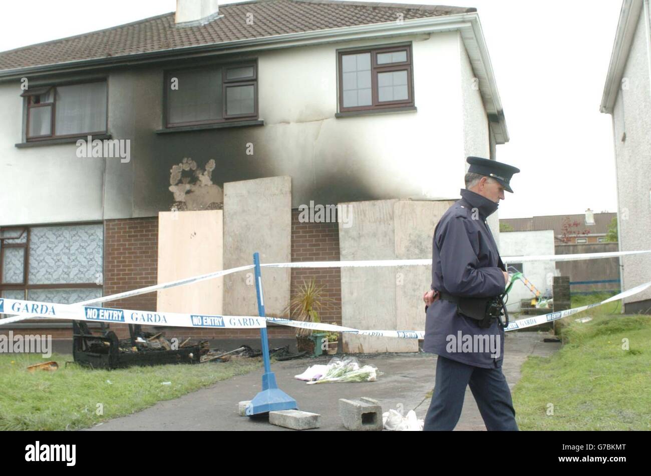 House Fire Death Stock Photo - Alamy