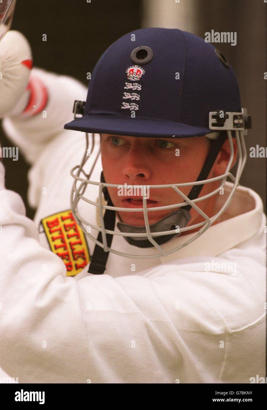 Cricket, England Nets. Nick Knight, England Stock Photo - Alamy