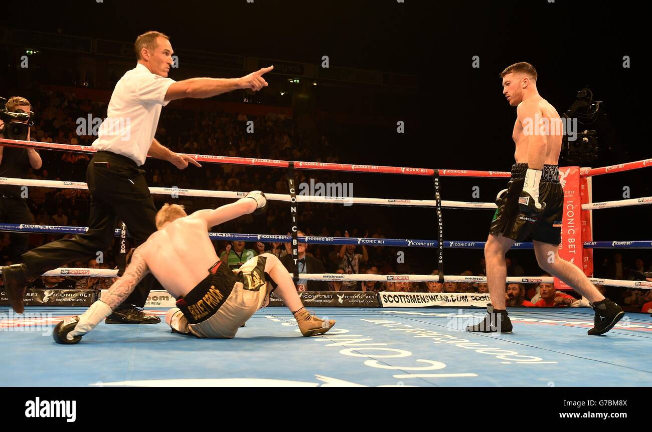 Boxing - English Lightweight Title - Kirk Goodings v Scott Cardle ...