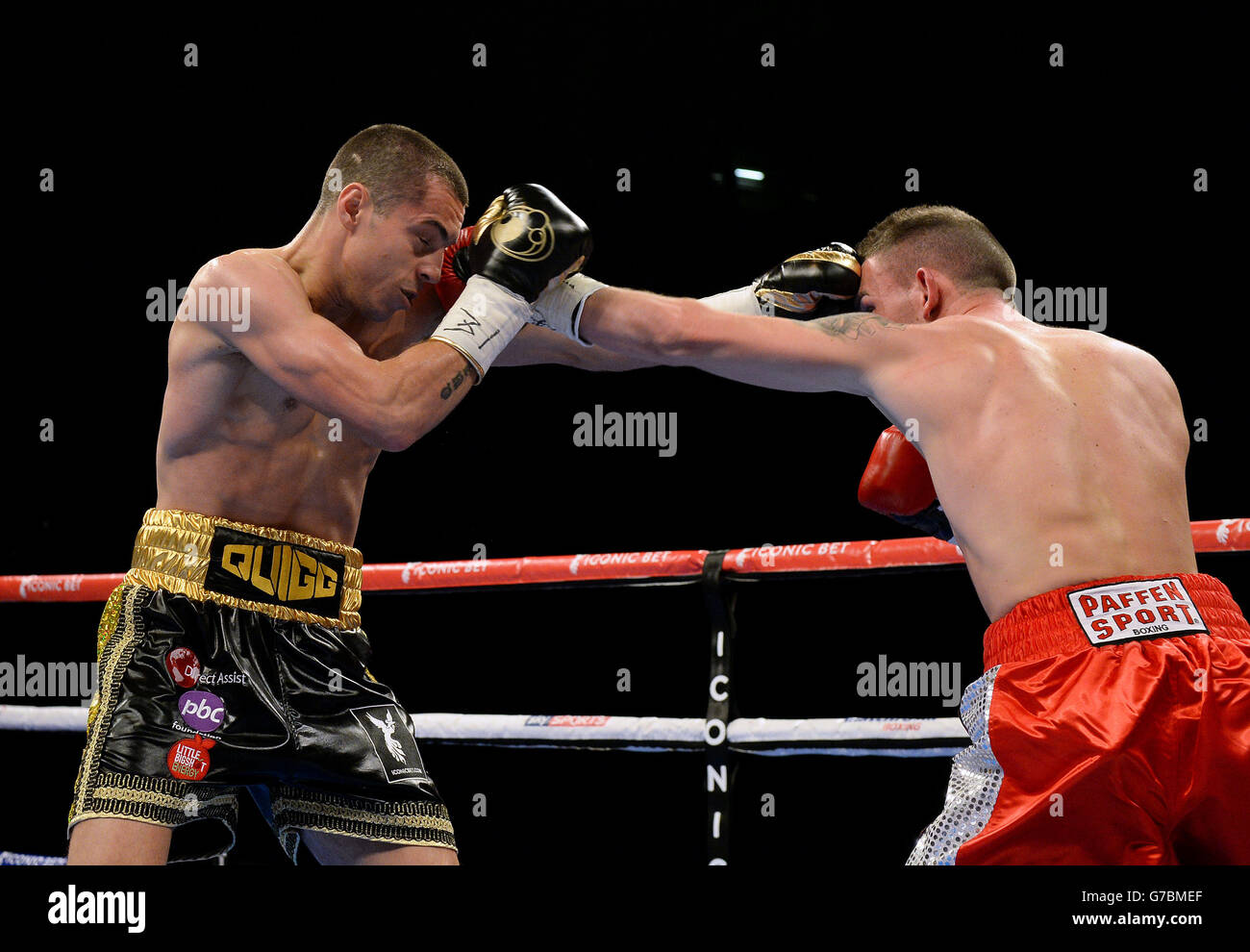 Boxing - WBA World Super Bantamweight Title - Scott Quigg v Stephane Jamoye - Manchester Arena ...