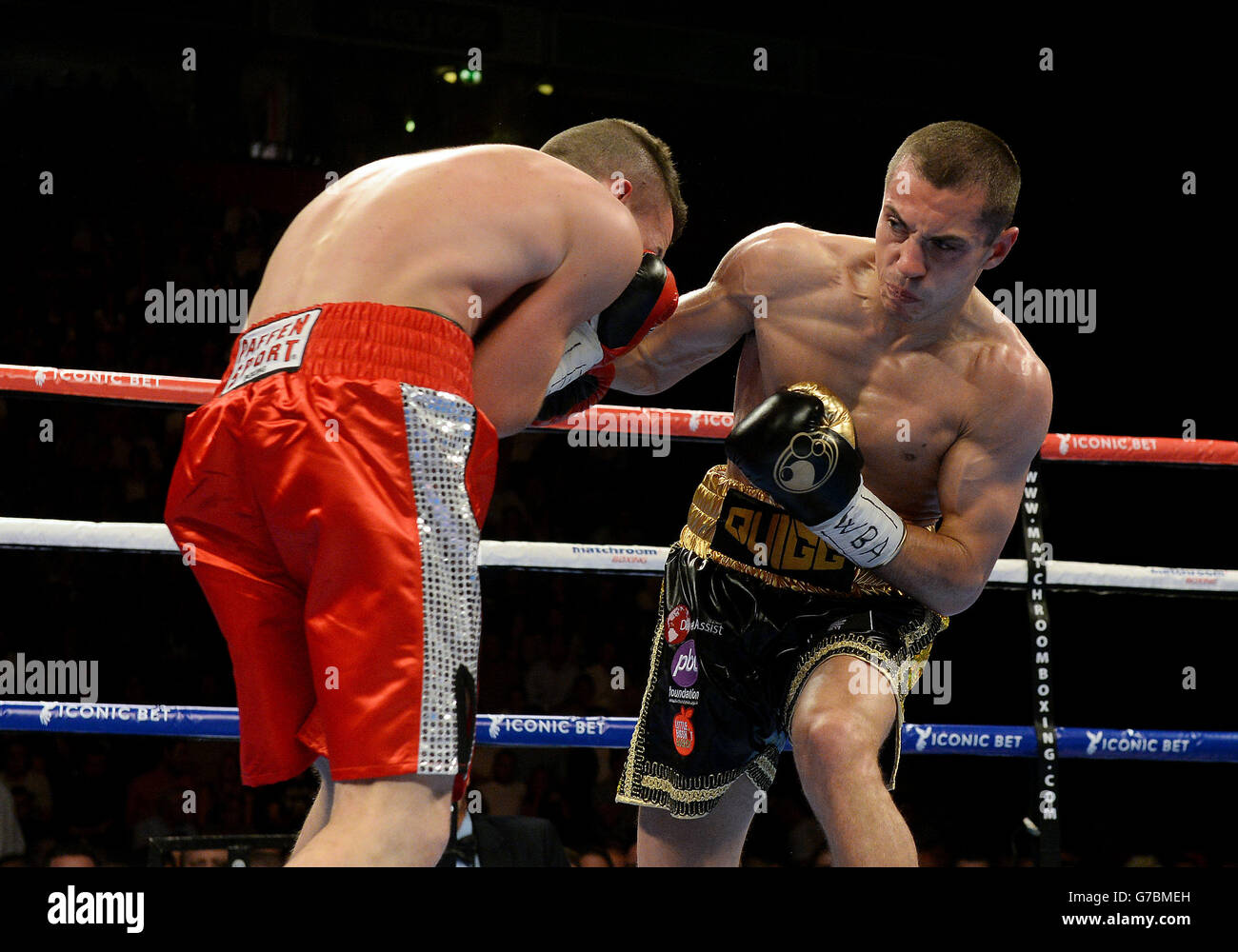 Boxing - WBA World Super Bantamweight Title - Scott Quigg v Stephane Jamoye - Manchester Arena ...
