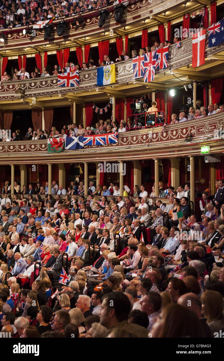 Last night of the proms 2014 london hi-res stock photography and images ...