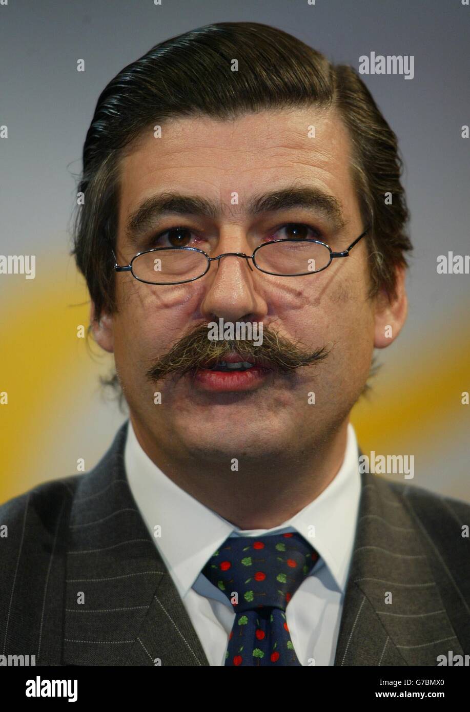 Liberal Democrat Transport Spokesman John Thurso MP speaks at the party ...