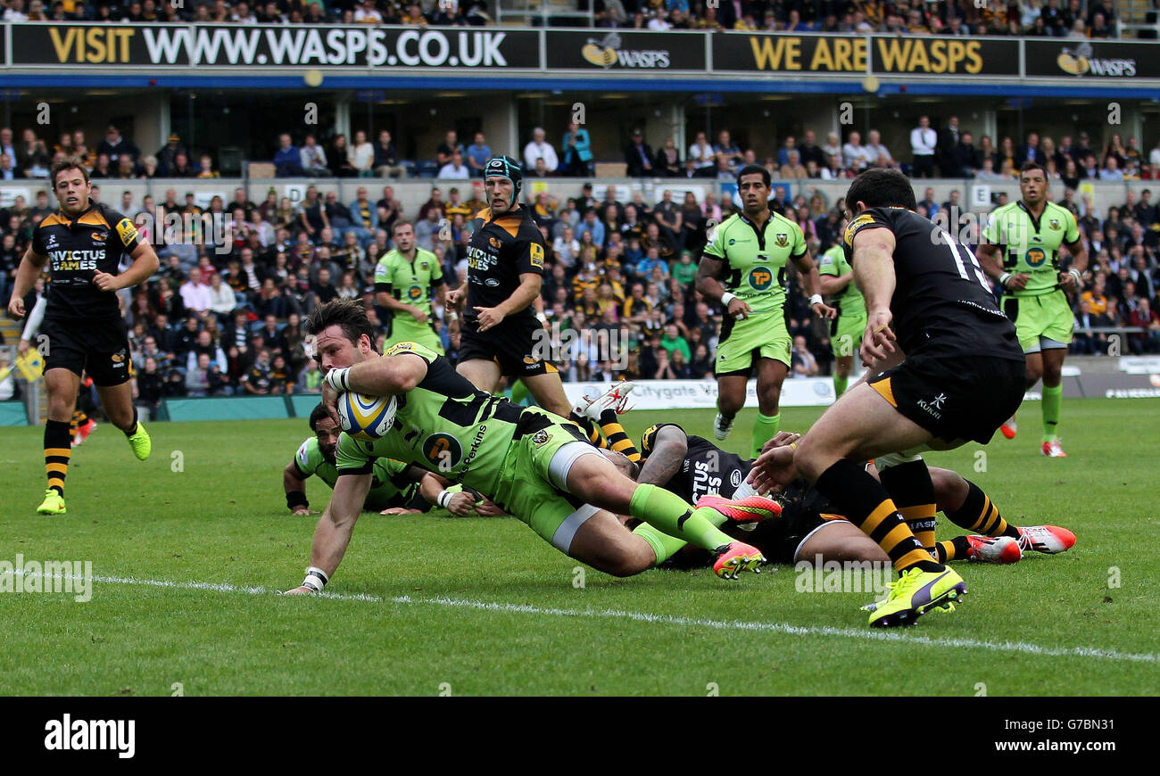 Rugby Union - Aviva Premiership - London Wasps v Northampton Rugby ...