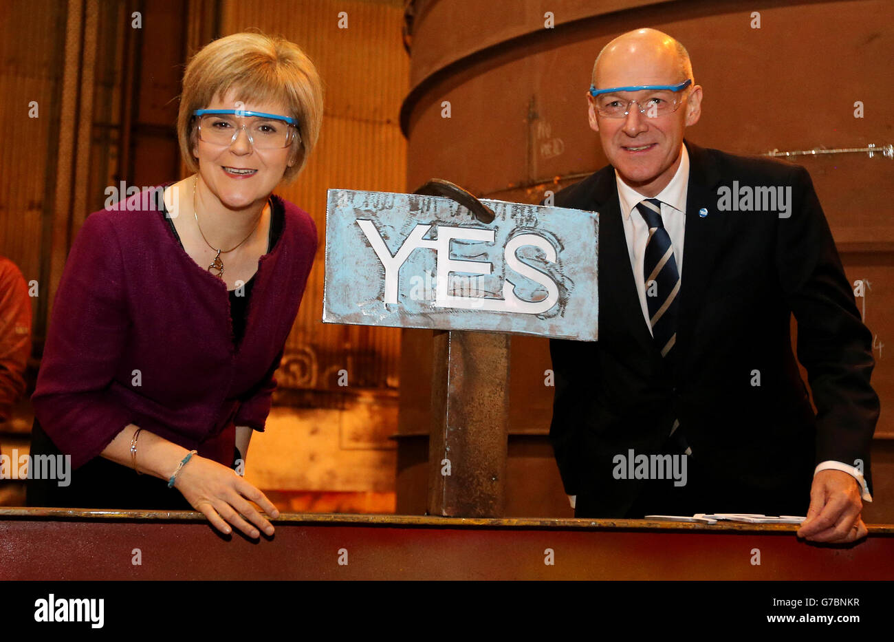 John swinney deputy first minister and finance secretary hi-res stock ...