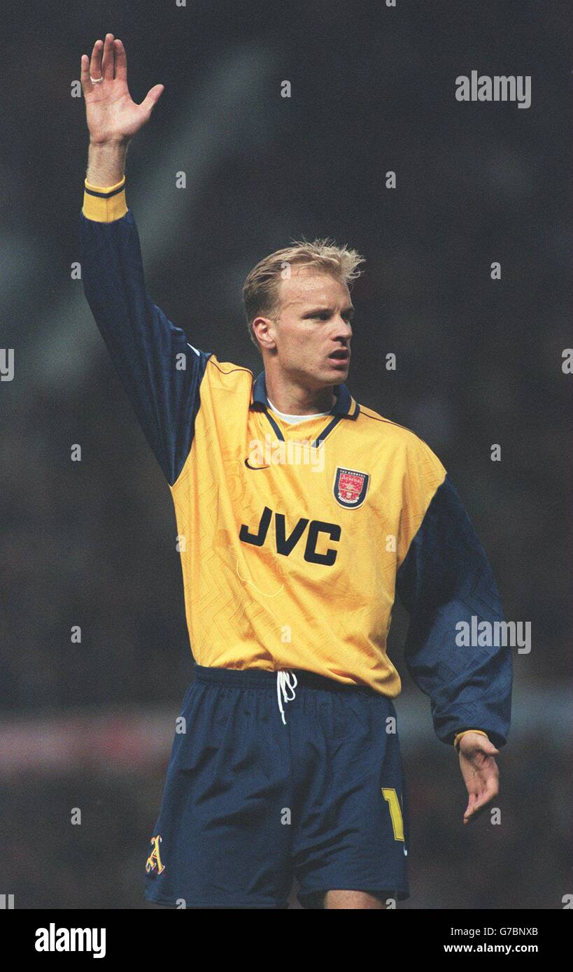 Soccer - Carling Premier League - Manchester United v Arsenal Stock ...