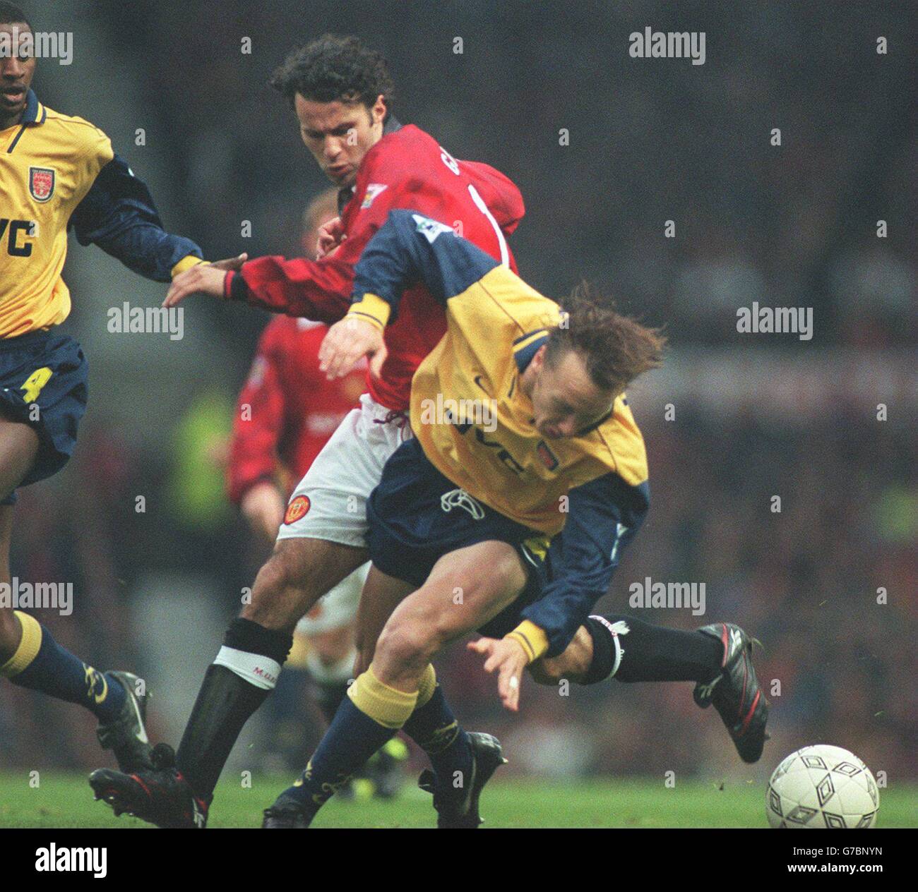 Soccer carling premier league manchester united v arsenal hi-res stock ...