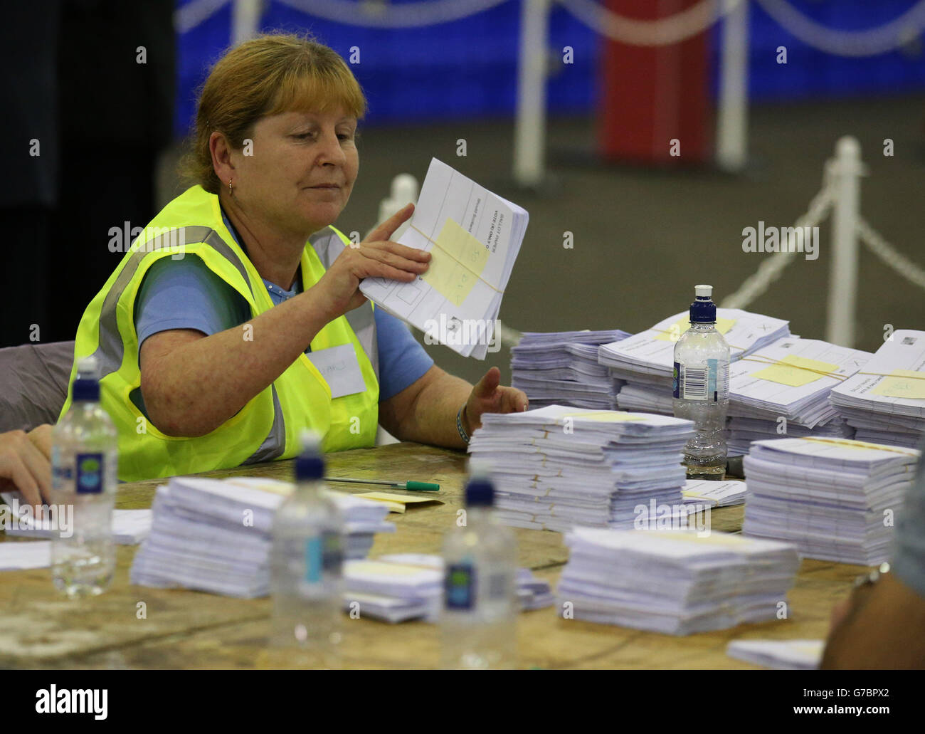 Scottish independence referendum results hi-res stock photography and ...