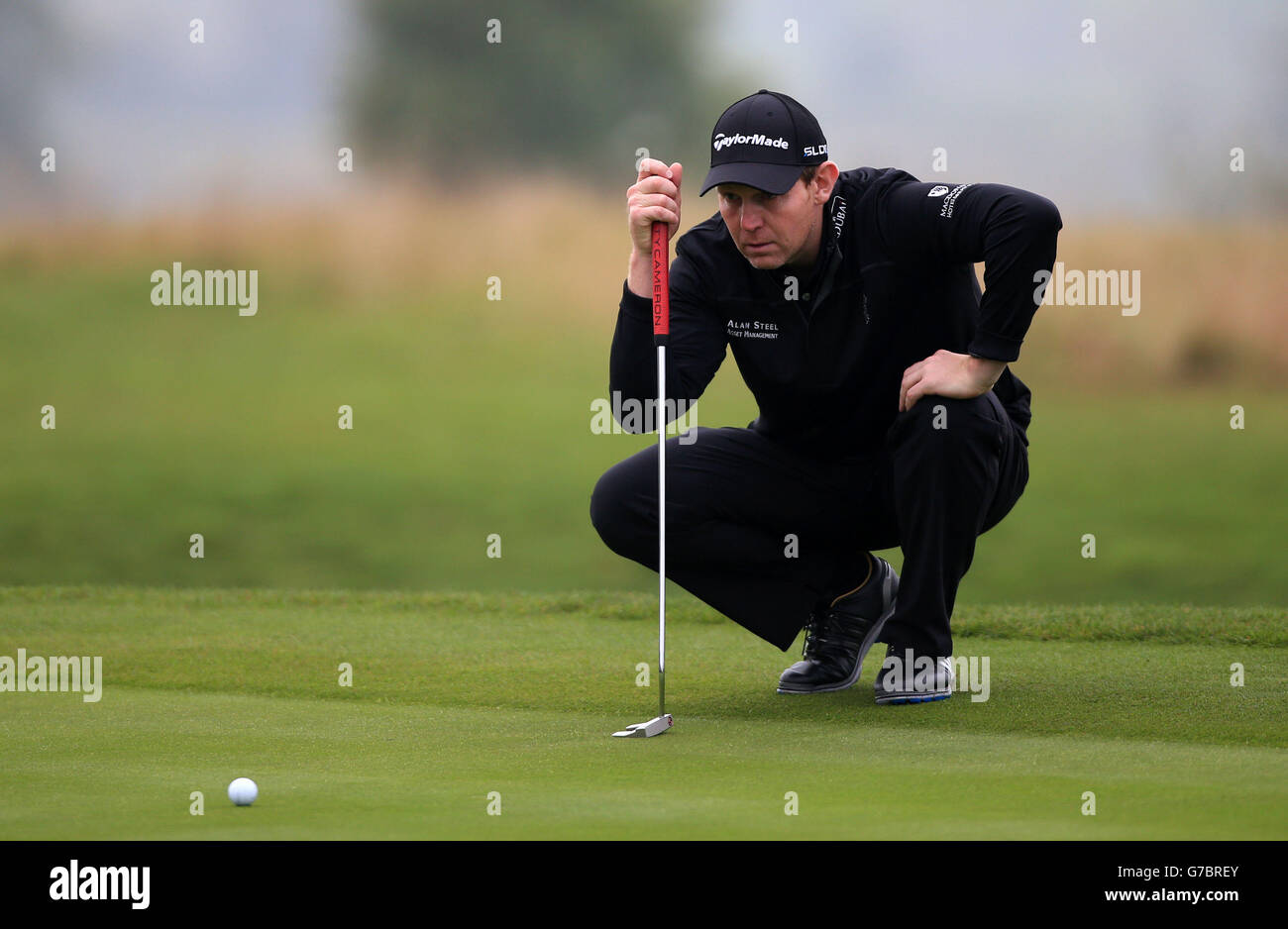 Scotland's Stephen Gallacher during day two of the 2014 ISPS Handa ...