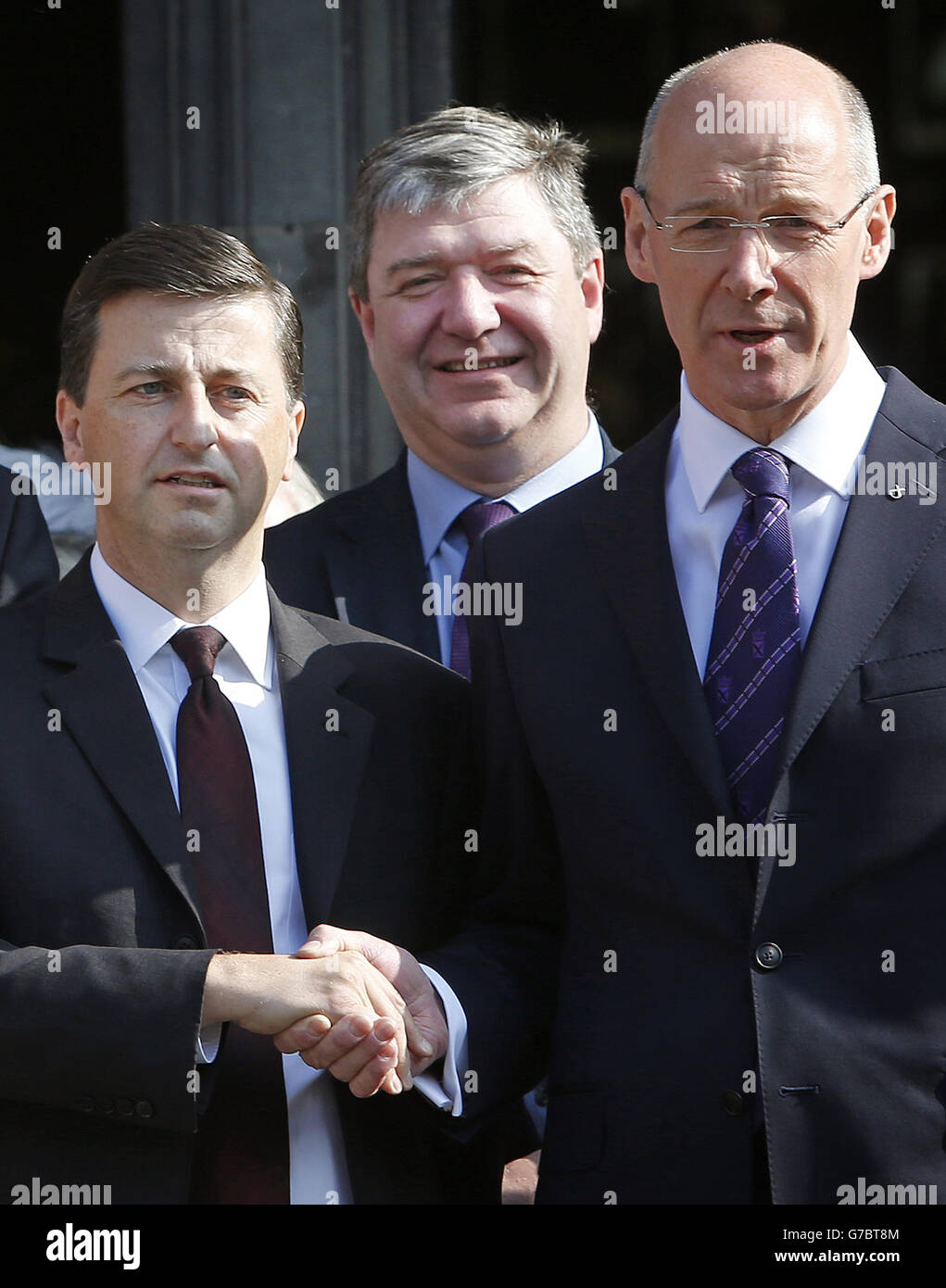 Church service to promote unity in Scotland Stock Photo - Alamy