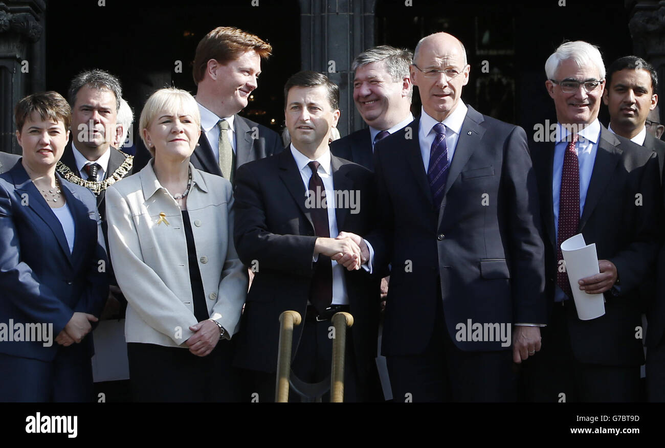 Church service to promote unity in Scotland Stock Photo - Alamy