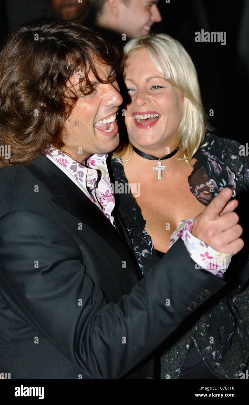 Interior designer Lawrence Llewelyn-Bowen and his wife Jackie arrive ...