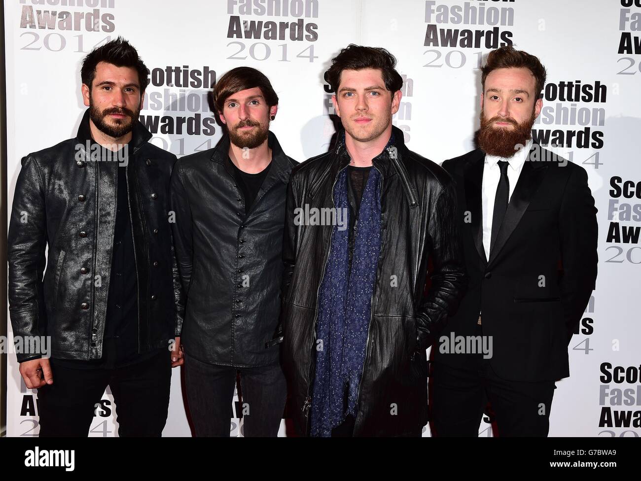(left to right) Barry McKenna, Craig Kneale, Sam McTrusty and Ross ...